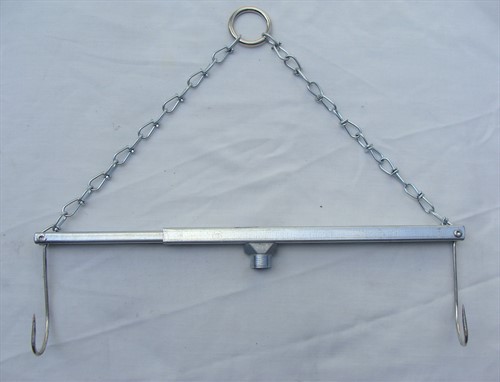 Adjustable Skinning Gambrel with Hooks - Southeastern Outdoor Supplies ...